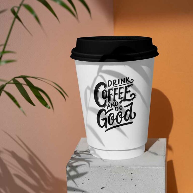 Custom Printed Disposable Coffee Cups